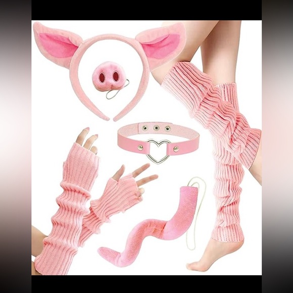 Other | Pig Costume Accessories For Women Sexy Piggie Costumes Pink Arm ...